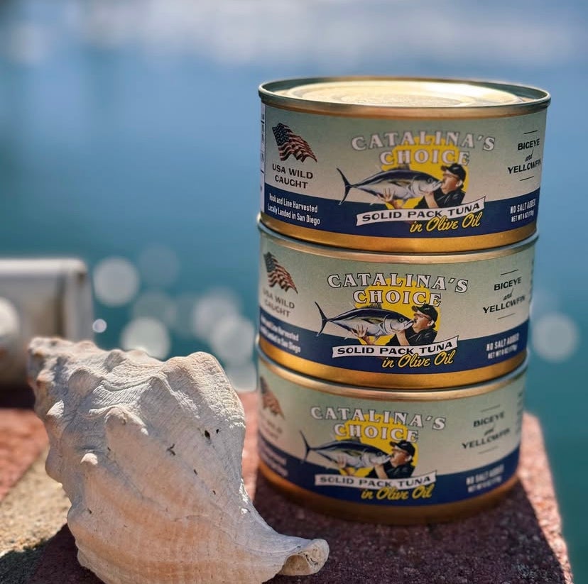 Catalina’s Choice: Tinned Solid Pack Tuna in Olive Oil | Collins & Coupe
