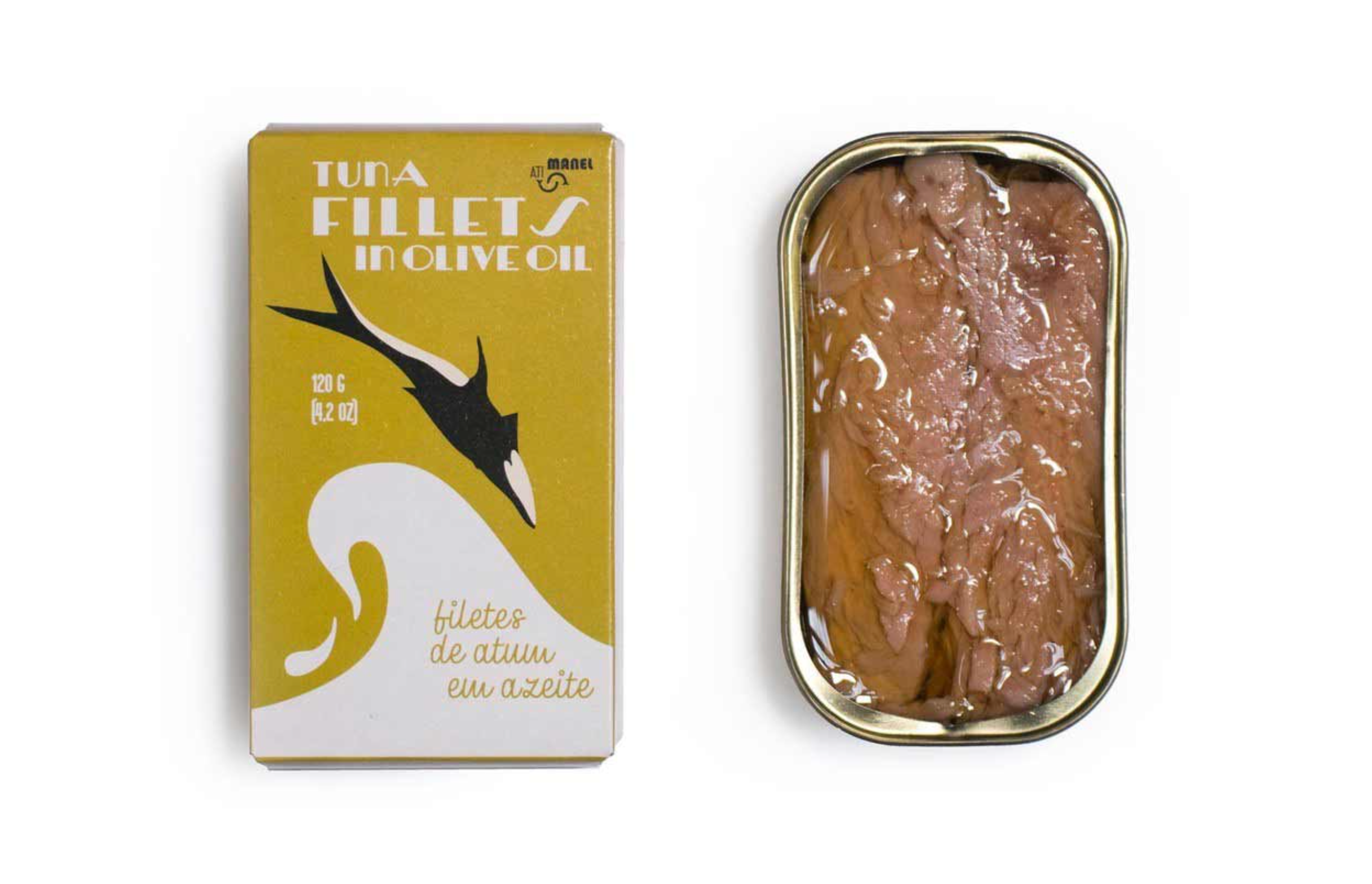 Ati Manel: Tinned Portuguese Tuna Fillets In Olive Oil, Wild Caught, 4 ...