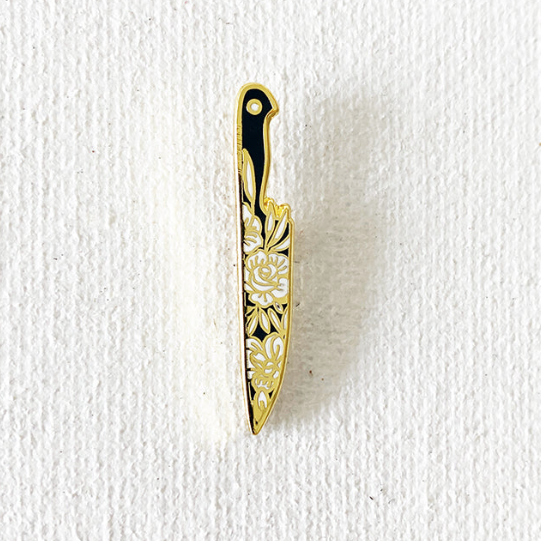 Floral Knife Pin | Collins & Coupe