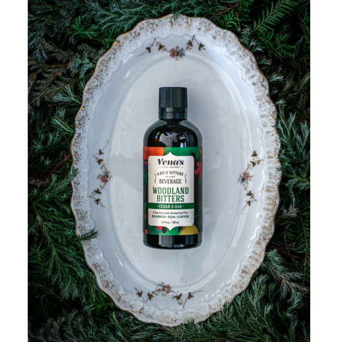 Vena's Fizz House Woodland Bitters, 3.4 oz | Collins & Coupe