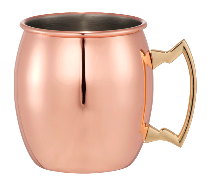 Copper Mule Mug, Smooth, 16oz | Collins & Coupe