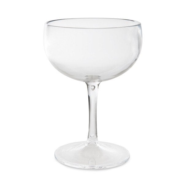 Acrylic Coupe Glass, 7oz | Collins & Coupe