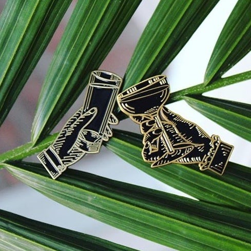 Collins & Coupe Logo Enamel Pin Set | Collins & Coupe