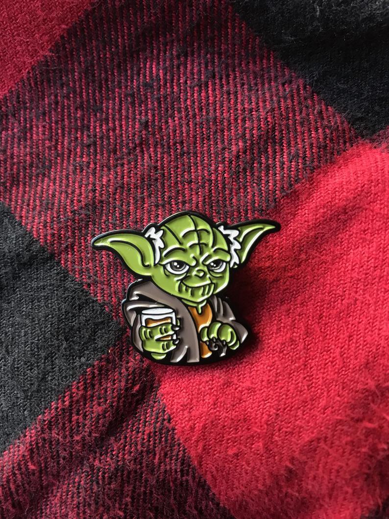 Drink, You Must Enamel Pin | Collins & Coupe