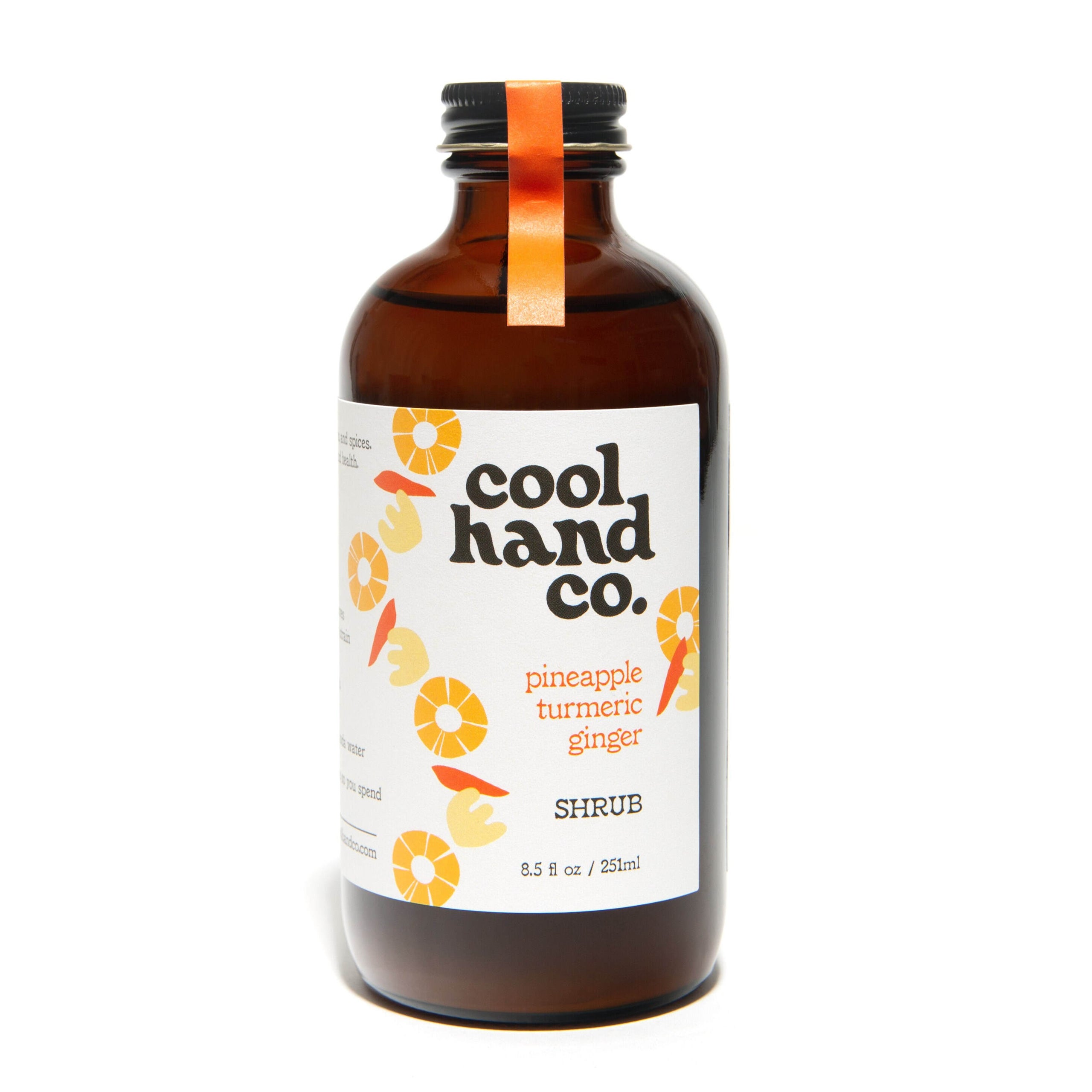 Cool Hand Co. Pineapple + Turmeric + Ginger Shrub | Collins & Coupe