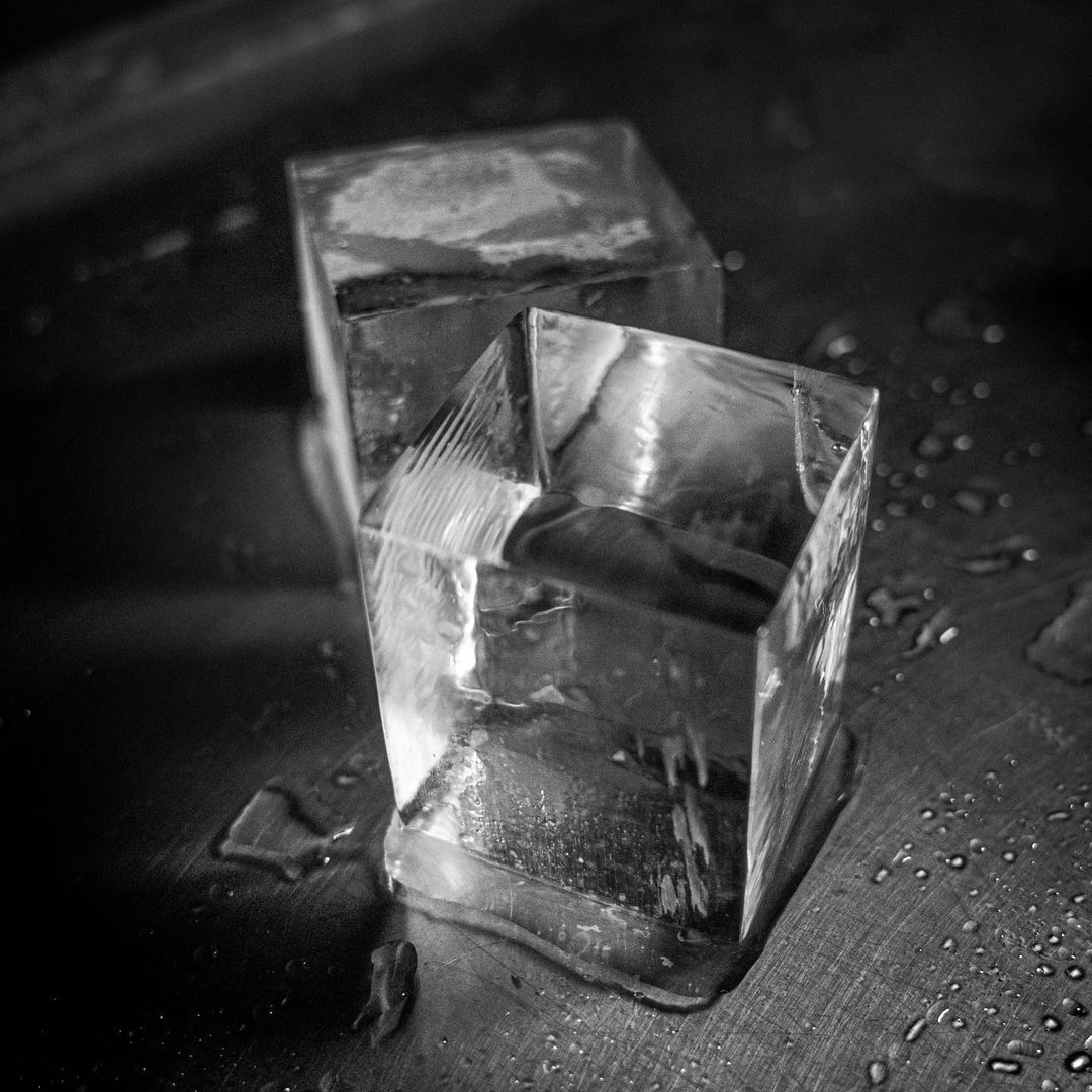 16 Pack Clear Ice: 2" Cube, N'ice Cubes | Collins & Coupe