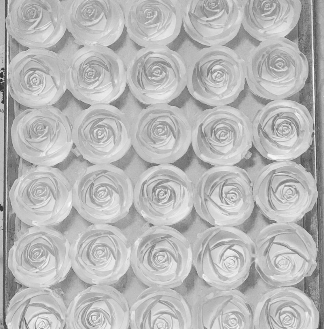 6 Pack Rose Shaped Clear Ice, N’ice Cubes | Collins & Coupe