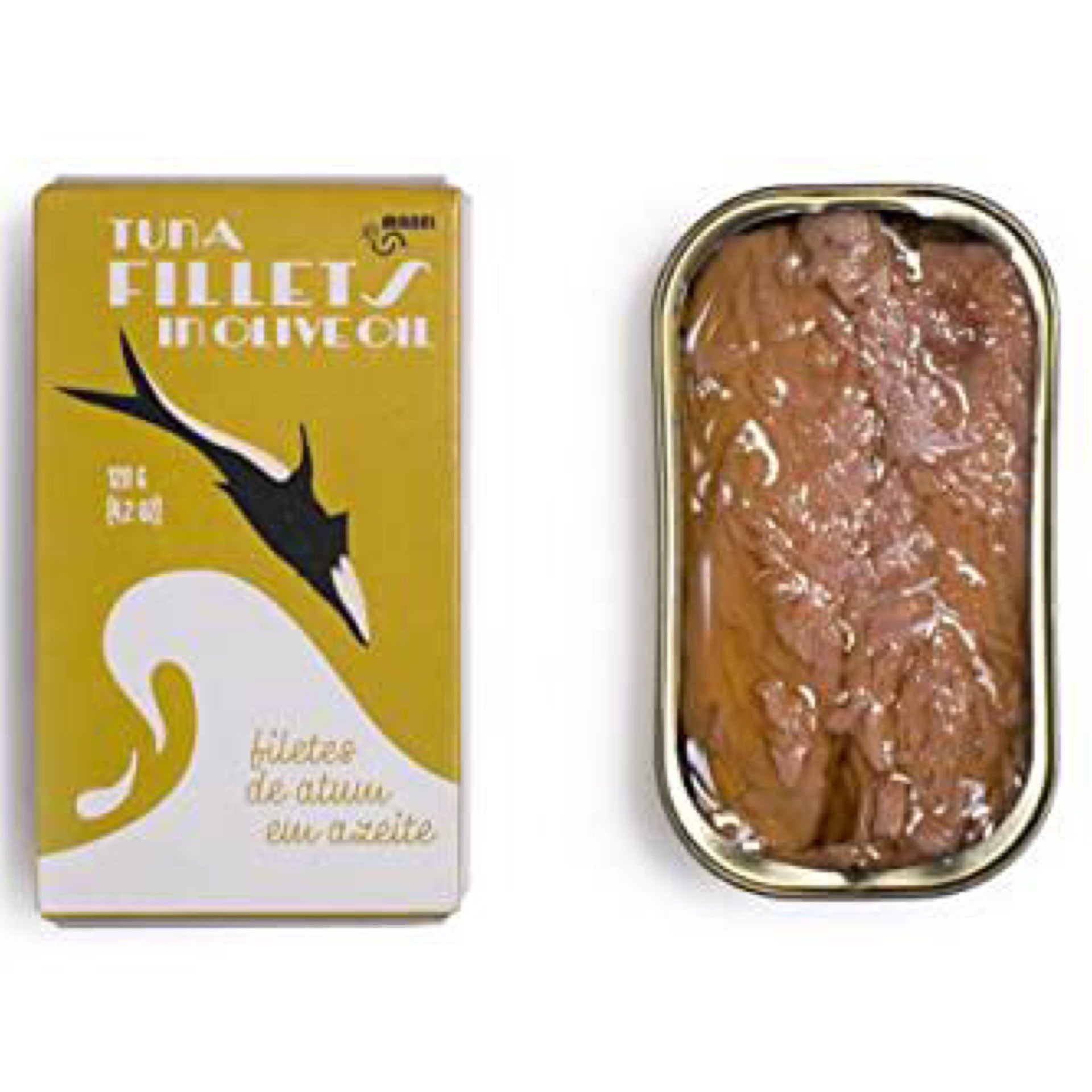 Ati Manel: Tinned Portuguese Skipjack Tuna Fillets In Olive Oil, Wild ...