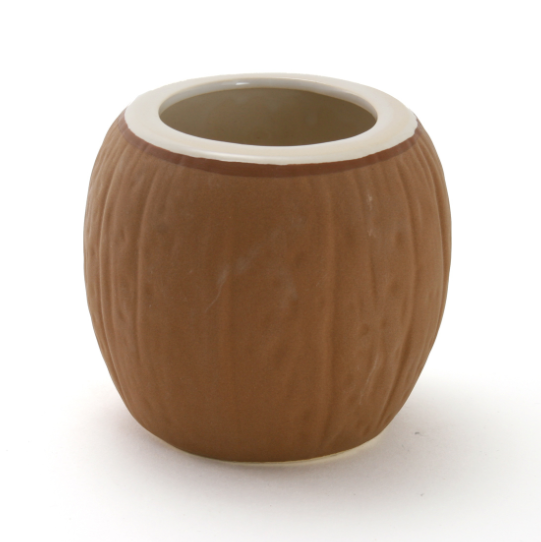Coconut Tiki Mug, 16oz | Collins & Coupe