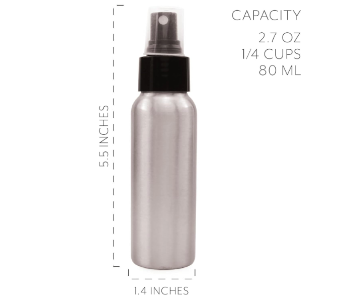 Atomizer, Aluminum | Collins & Coupe