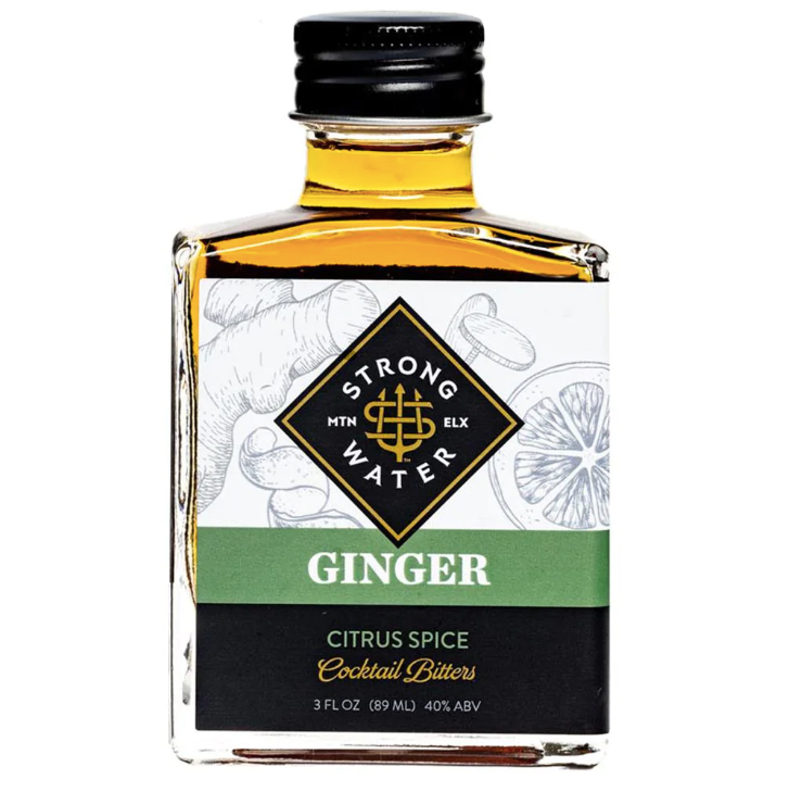 Strongwater Ginger Bitters [Ginger, Citrus, Spice], 3oz | Collins & Coupe