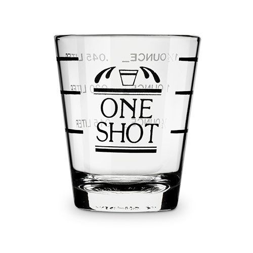 Shot Glass W/ Measurements | Collins & Coupe